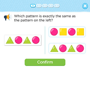 Free Patterns Worksheets for Kids